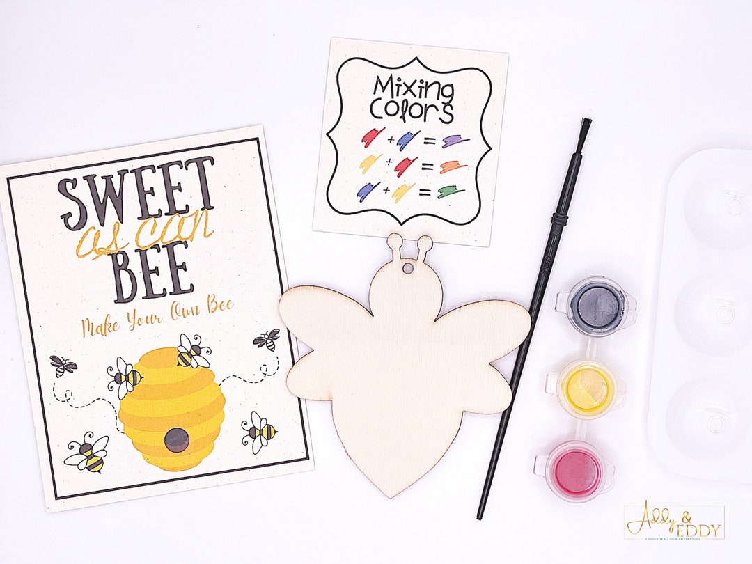 Bee Party Favor / Bee Birthday Party / Bee Party Activity / Bee Party ...