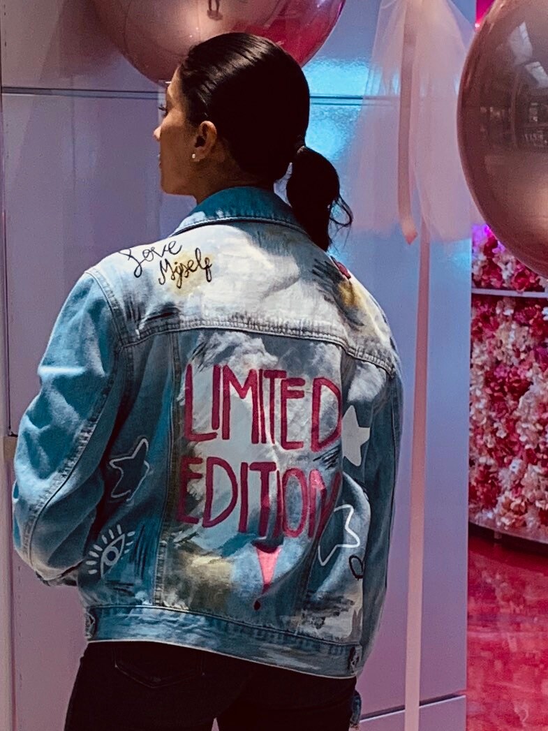 Hand Painted Denim Jacket limited Edition - Etsy