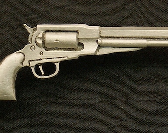 Empire Pewter Big Bore Revolver Handgun Pewter Gun Pin | Etsy