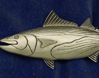 Empire Pewter Bluefin Tuna Pewter Fish Pin - Etsy