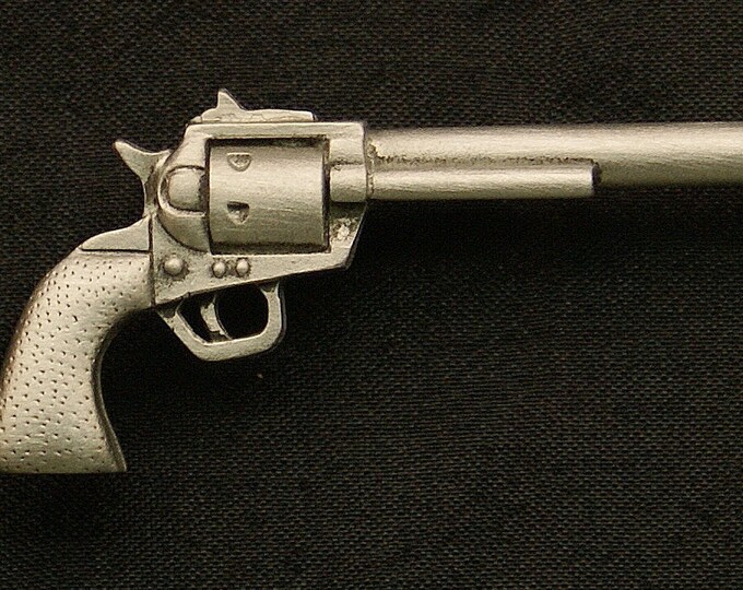 Empire Pewter Big Bore Revolver Handgun Pewter Gun Pin - Etsy