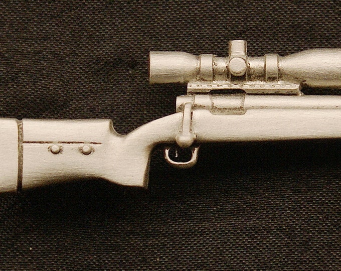 Empire Pewter Tactical Rifle Pewter Gun Pin G13 - Etsy