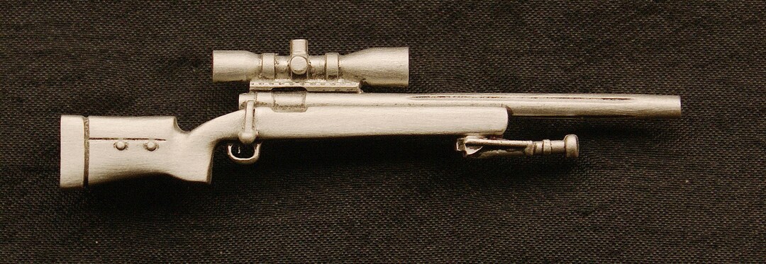 Empire Pewter Tactical Rifle Pewter Gun Pin (G13) - Etsy