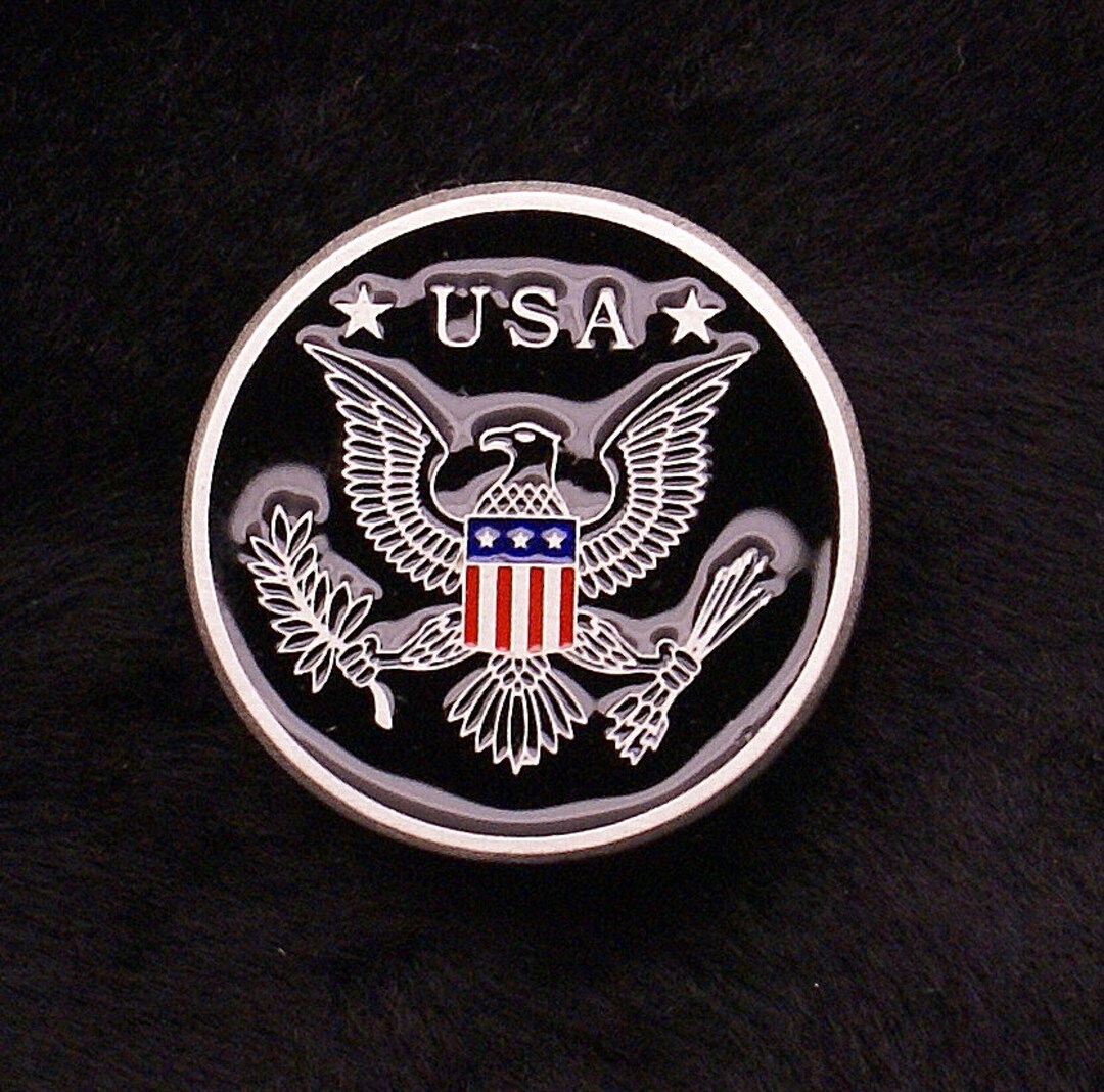 Empire Pewter USA Liberty Eagle Pin - Etsy