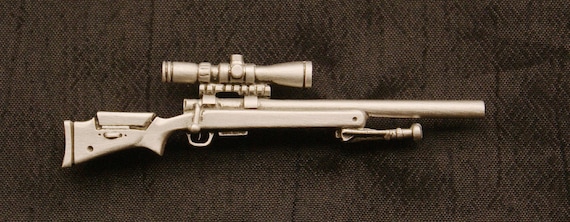 Empire Pewter Sniper Rifle Pewter Gun Pin G12 | Etsy