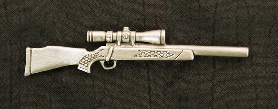 Empire Pewter Bolt Action Rifle Pewter Gun Pin G7 - Etsy