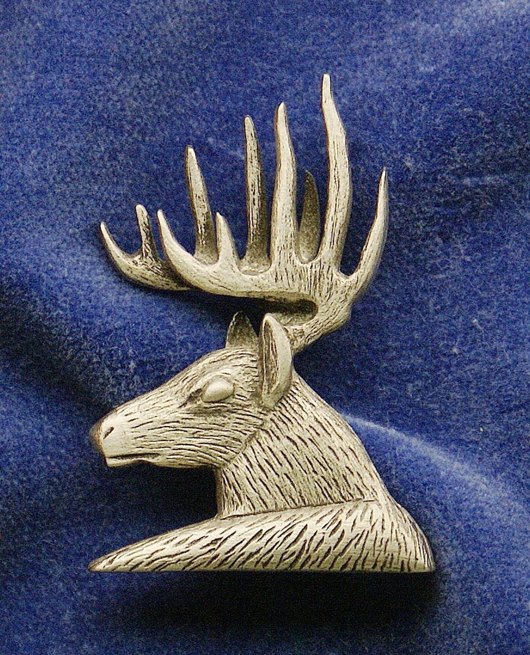 Empire Pewter Shoulder Whitetail Deer Pewter Pin - Etsy