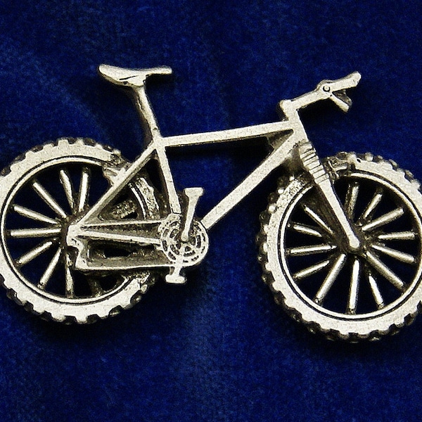 Bicycle Enamel Pin - Etsy