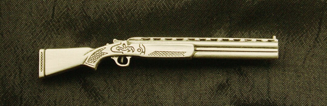 Empire Pewter Over / Under Shotgun Pewter Gun Pin (G1) - Etsy