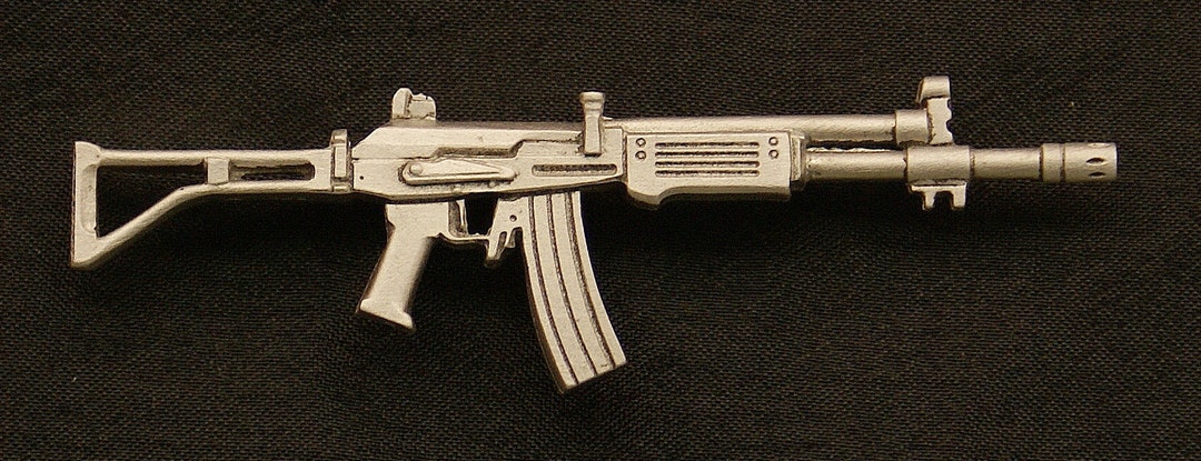 Empire Pewter Galil Pewter Gun Pin - Etsy