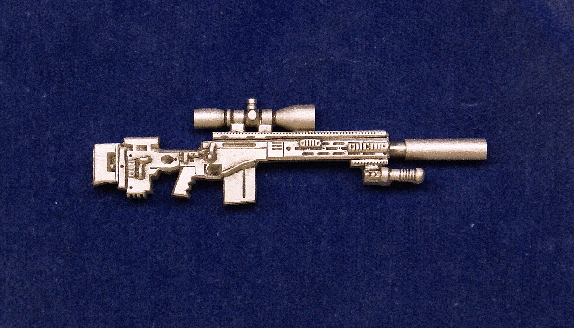 Empire Pewter Sniper/tactical Rifle Pewter Gun Pin G17 - Etsy