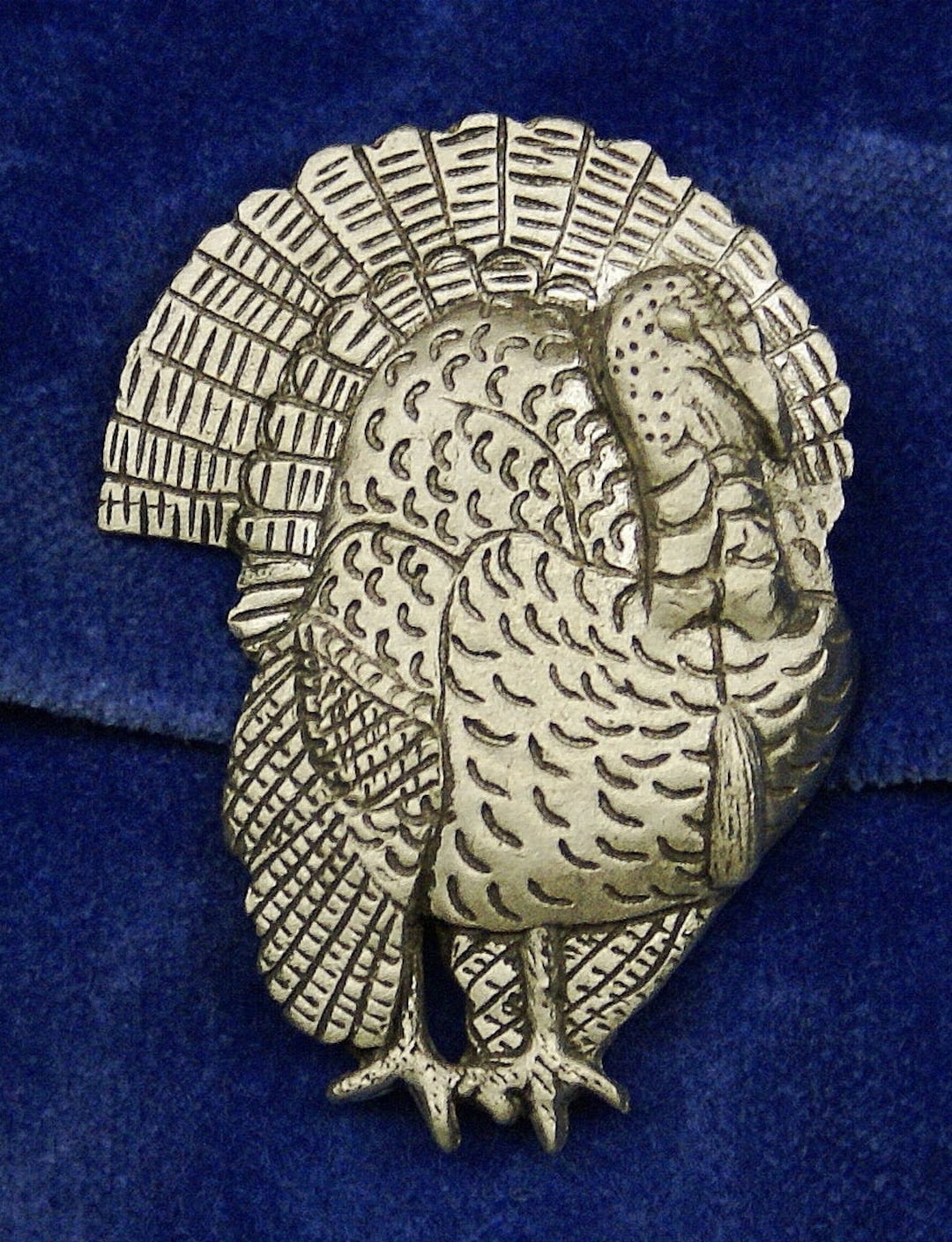 Empire Pewter Strutting Turkey Pewter Pin - Etsy