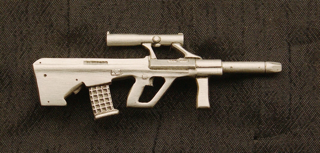 Empire Pewter Steyr AUG Pewter Rifle Gun Pin - Etsy