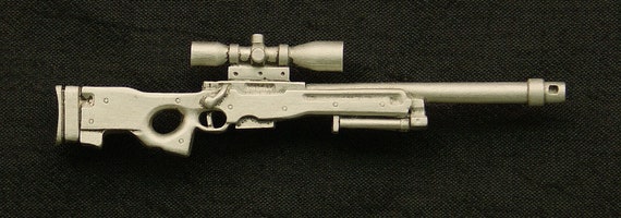 Empire Pewter Accuracy International Tactical Rifle Pewter Gun | Etsy