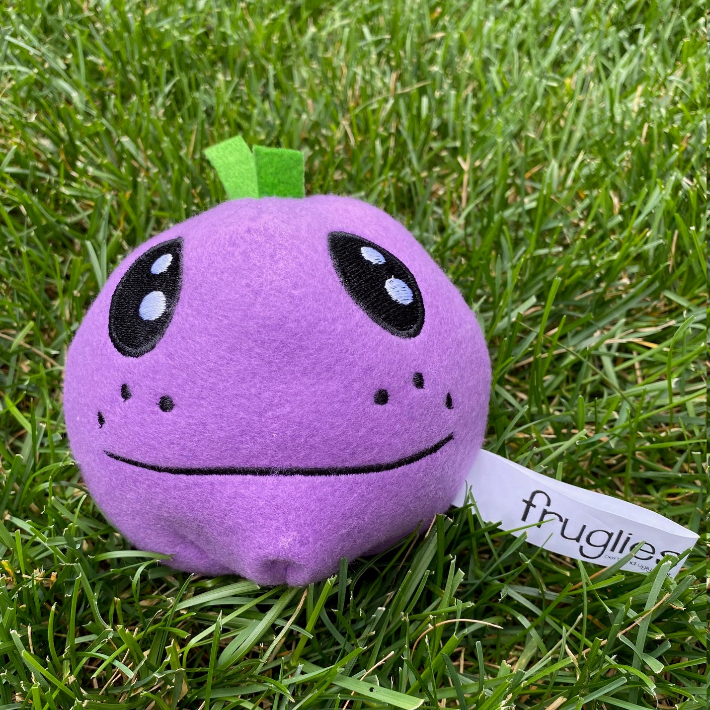 Purple Stuffed Plush Plum Plush Grape Stuffed Plush Grape - Etsy