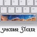 Spacebar Sticker, Solar System Stickers, Laptop Stickers, Keyboard ...