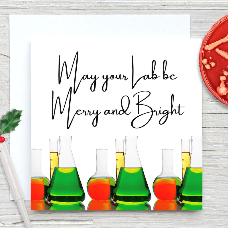 Chemistry Card - Etsy