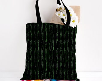 Binary Tote Bag - Etsy