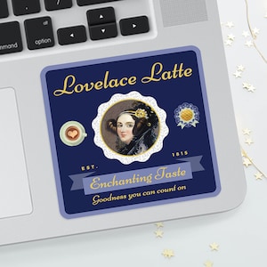 Ada Lovelace Sticker Women in Science Science Stickers - Etsy