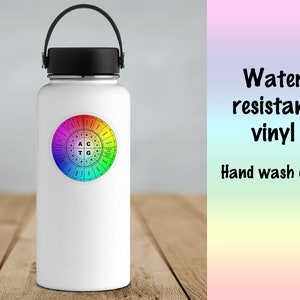 Codon Sticker, Genetics, DNA Sequencing, Water Bottle Stickers, Laptop ...