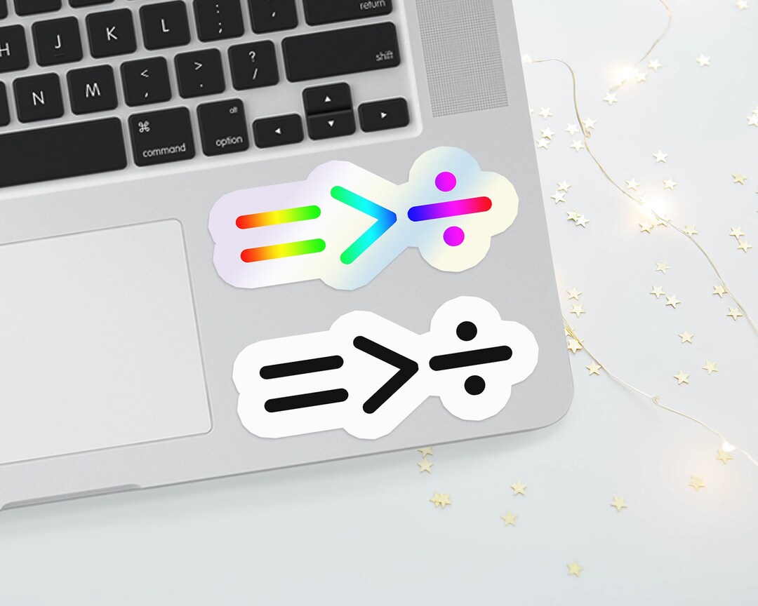 Equality is Greater Than Division Stickers, LGBTQ Stickers, BLM Sticker ...