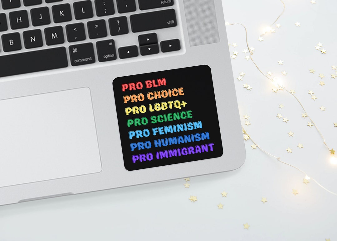 Social Justice Stickers, Science Stickers, Laptop Stickers, Glossy ...