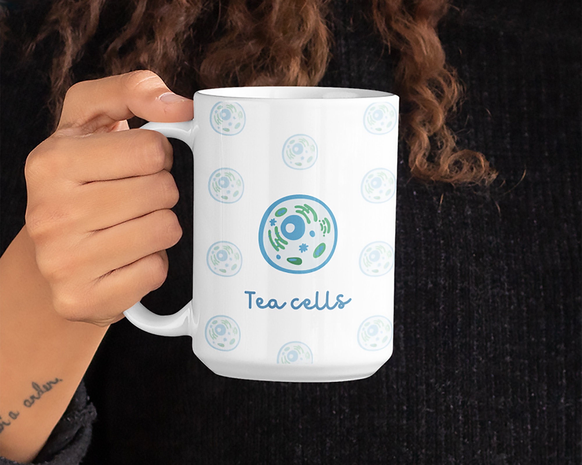 Tea Cells Mug T Cell Biology Gifts Science Gifts Science - Etsy