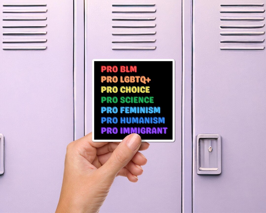 Social Justice Magnet - BLM, LGBTQ, Pro Choice, Science, Feminism ...
