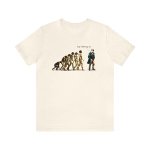 Charles Darwin Evolution Shirt, Funny Science Tshirt, Natural Selection ...