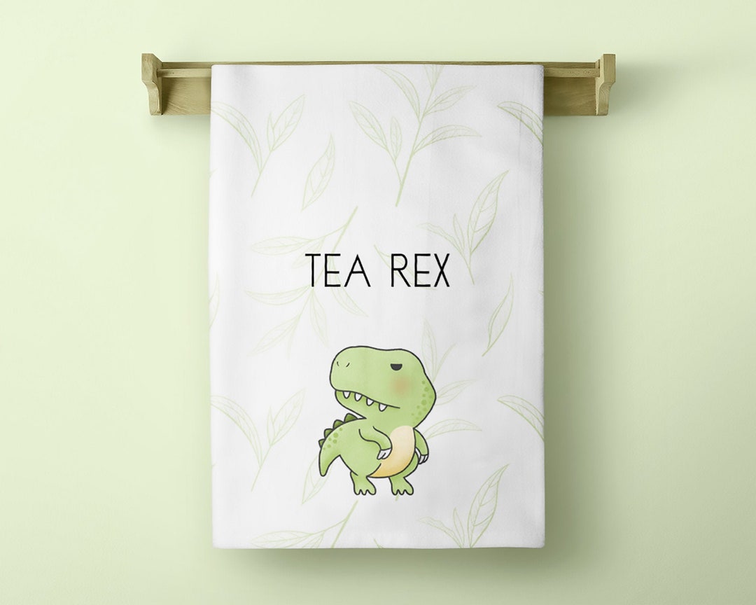 T Rex Tea Towels, Tyrannosaurus Rex, Science Gifts, Dinosaur Home ...