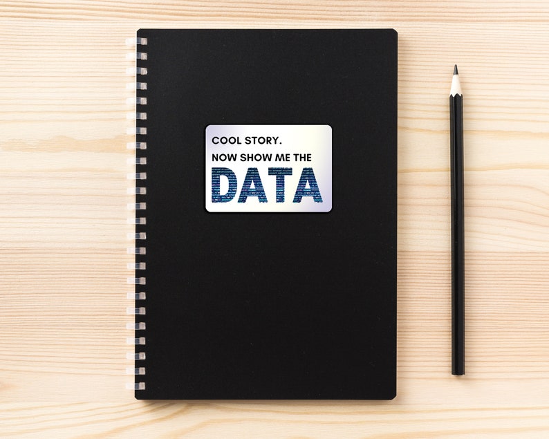 Data Science Sticker Laptop Stickers Holographic Vinyl - Etsy