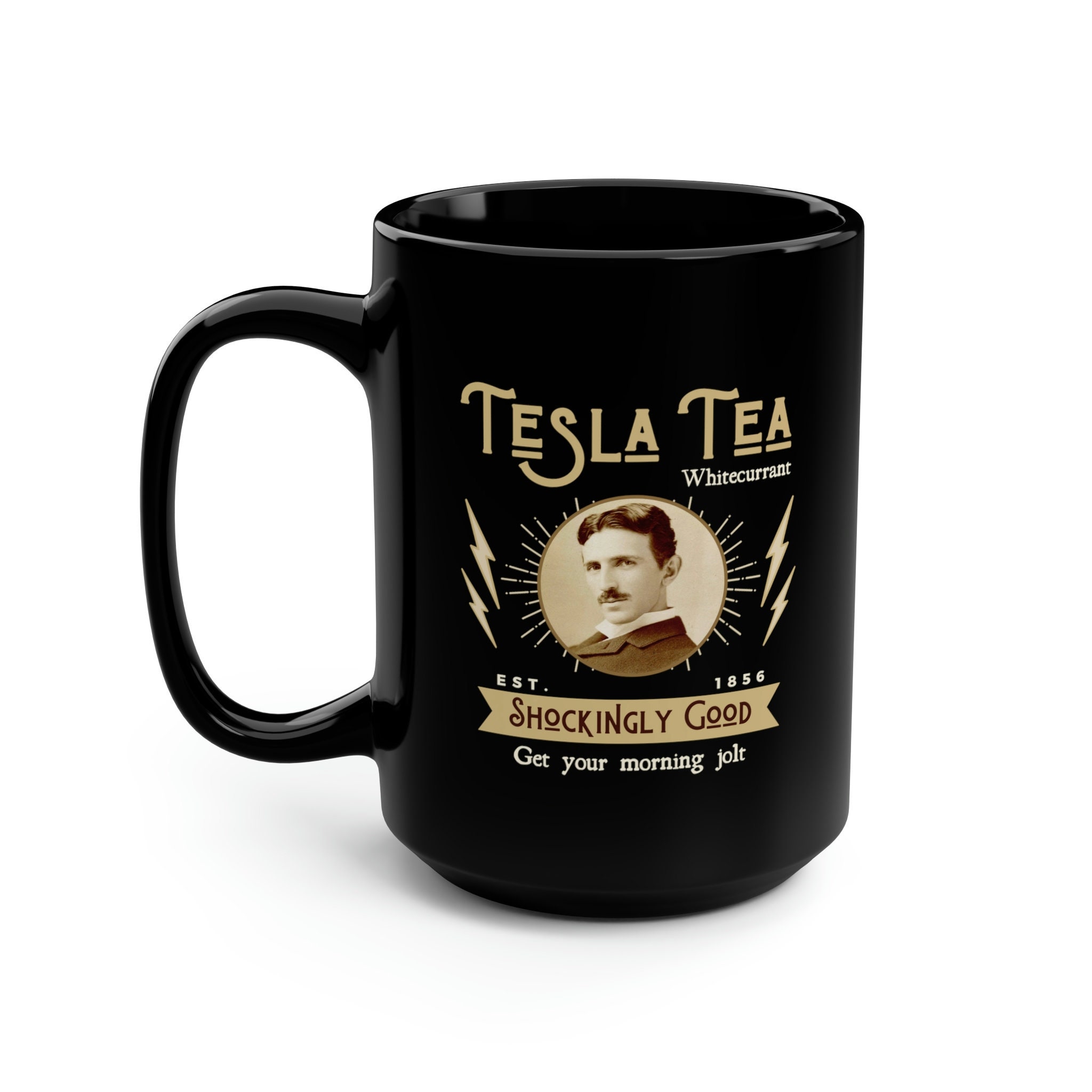 Nikola Tesla 15oz Mug, Famous Scientists Cafe Series, Science Gifts ...