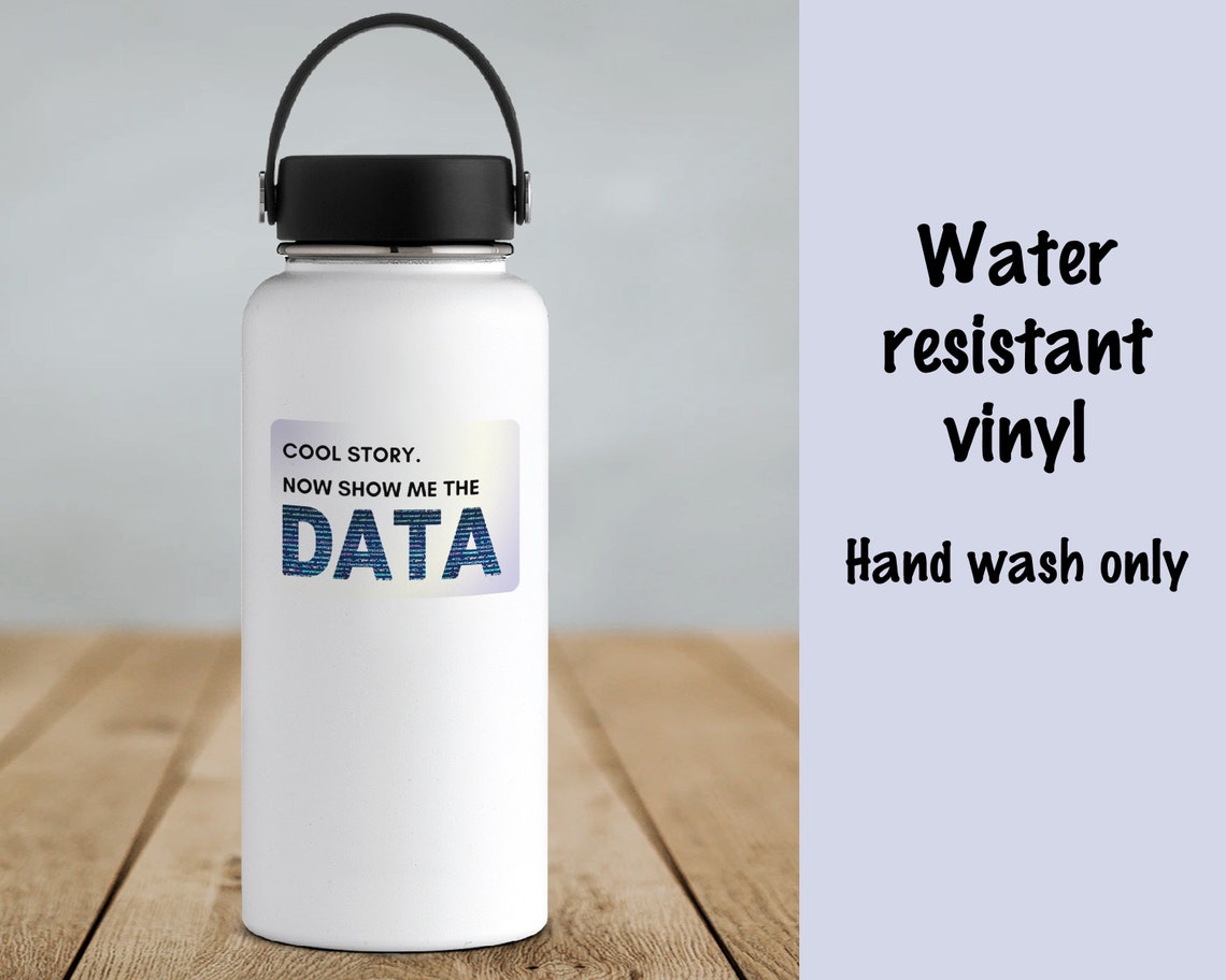 Data Science Sticker Laptop Stickers Holographic Vinyl - Etsy