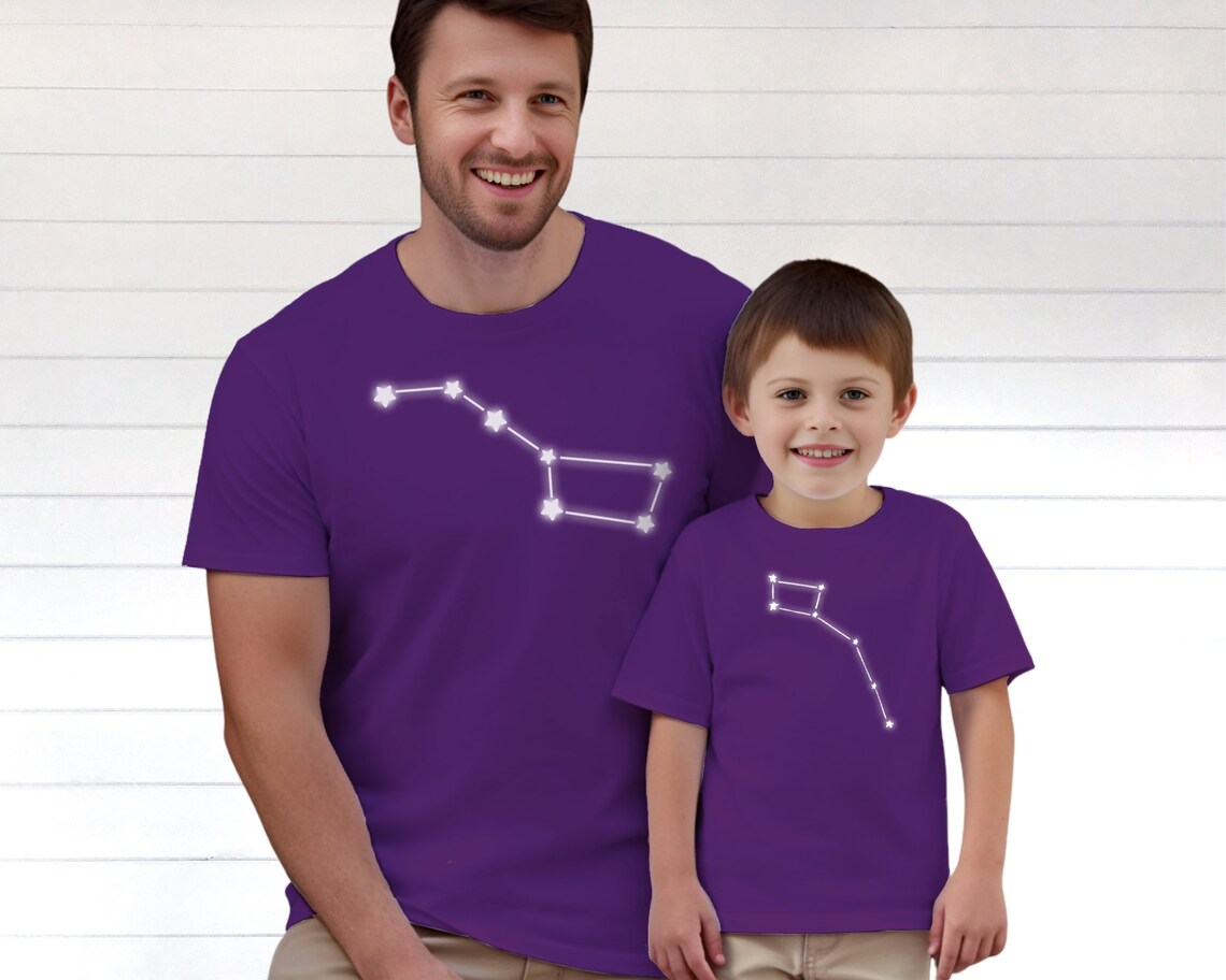 Daddy and Me Big Dipper and Little Dipper Shirts, Great for Father's ...