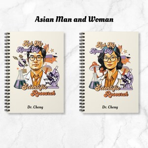 Personalized Inclusive Scientific Research Spiral Notebook, Diversity ...