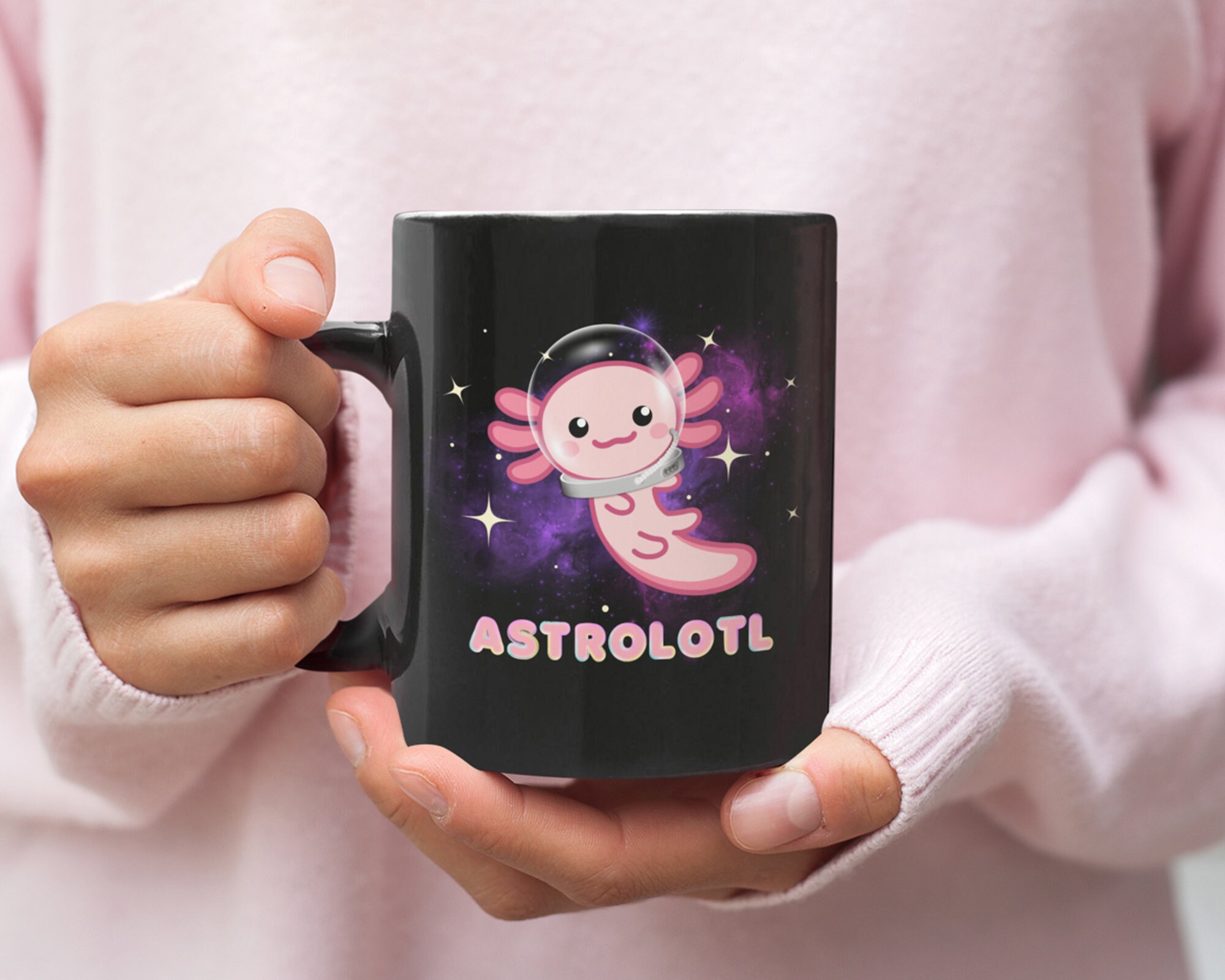 Astrolotls Mug Space Axolotls Cute Axolotl Kawaii Gifts - Etsy