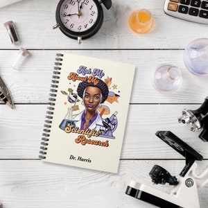 Personalized Inclusive Scientific Research Spiral Notebook, Diversity ...