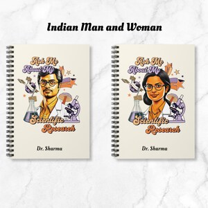 Personalized Inclusive Scientific Research Spiral Notebook, Diversity ...