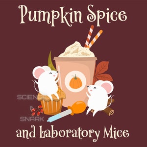 Pumpkin Spice and Laboratory Mice Sweatshirt, Funny Fall Gift for ...