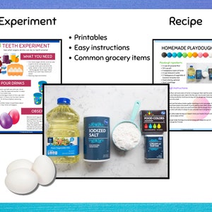 Craft Kit All About Teeth for Kids Ages 4 8 Digital - Etsy