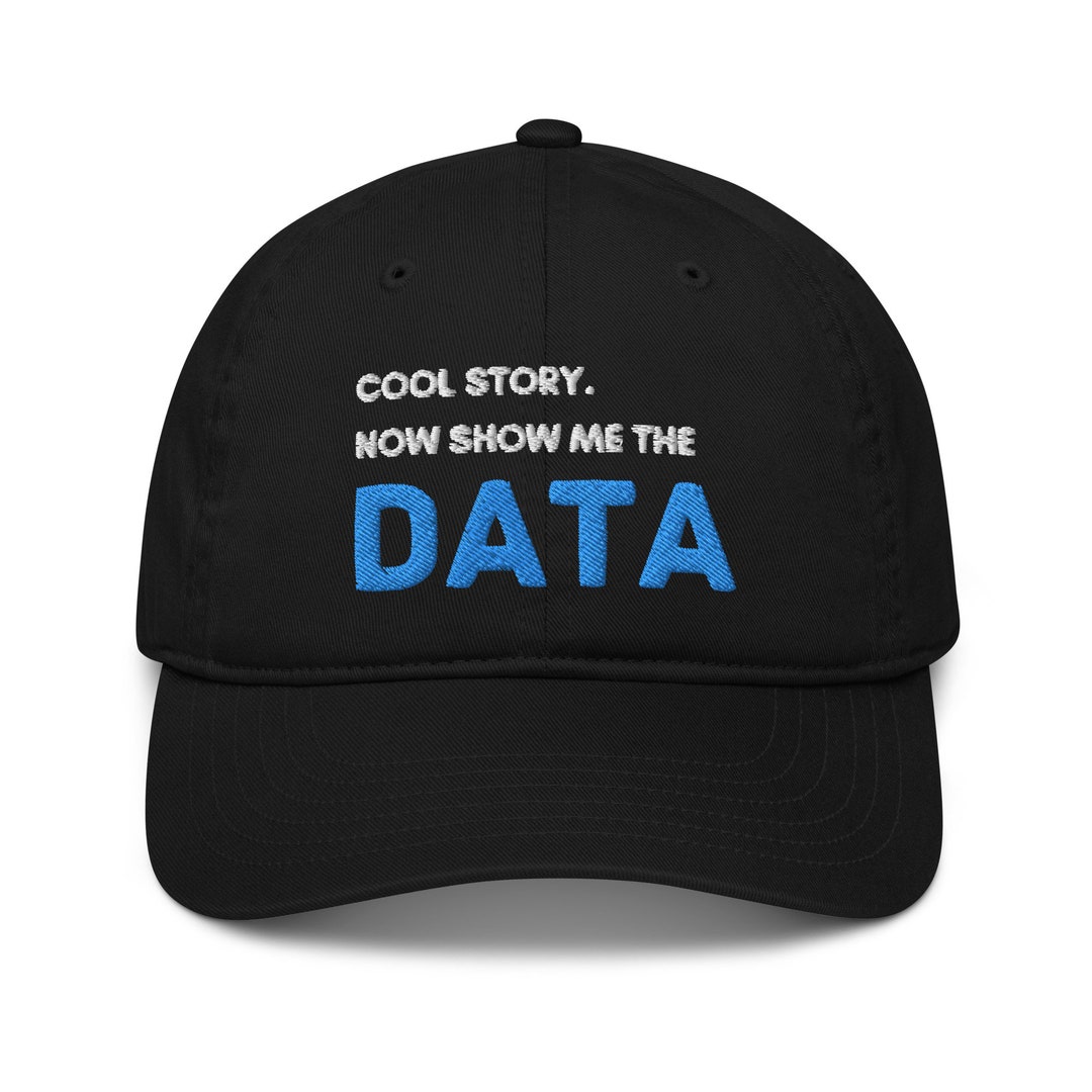 Show Me the Data Cap, Eco Friendly and Organic, Great Gift for Computer ...
