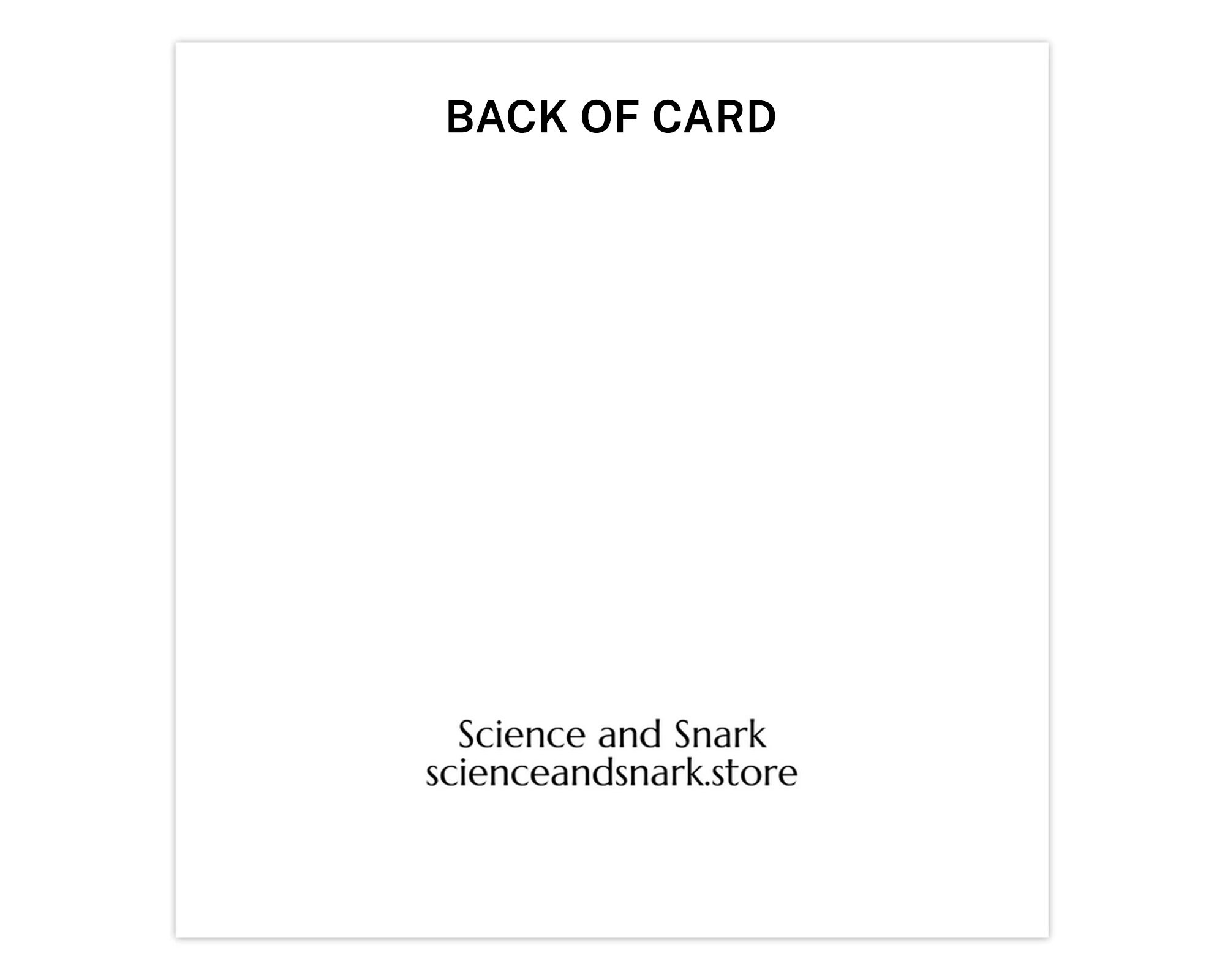 DNA Holiday Cards, Unwind for the Holidays, 5"x5" Folded Card With ...