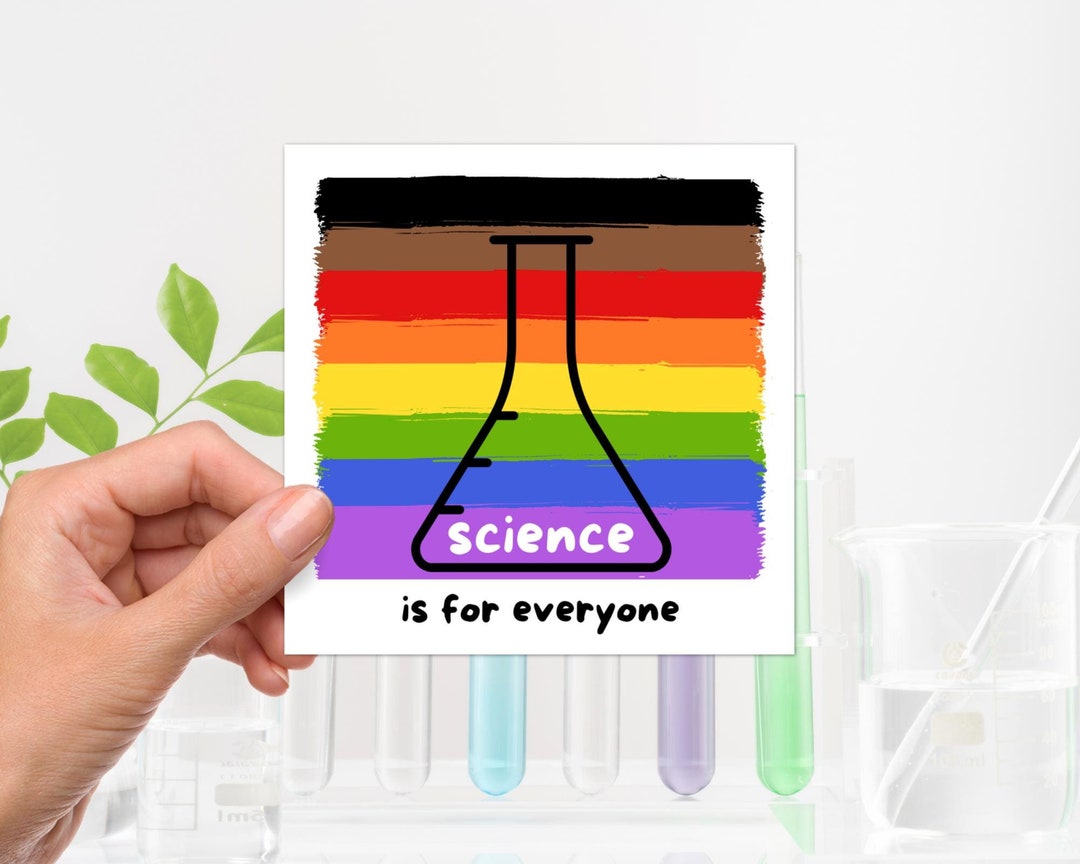 Science is for Everyone Decal, Inclusive Stickers, Great for a Science ...