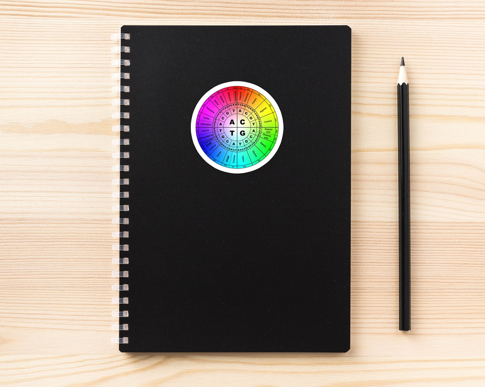 Codon Sticker Genetics DNA Sequencing Water Bottle - Etsy