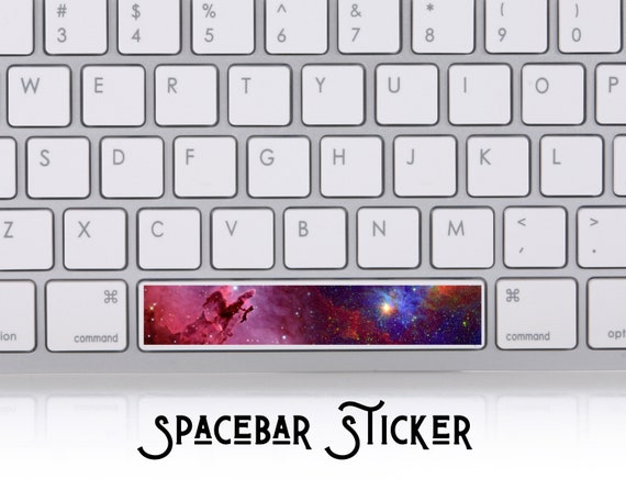 Spacebar Sticker Outer Space Decal Laptop Stickers Keyboard | Etsy