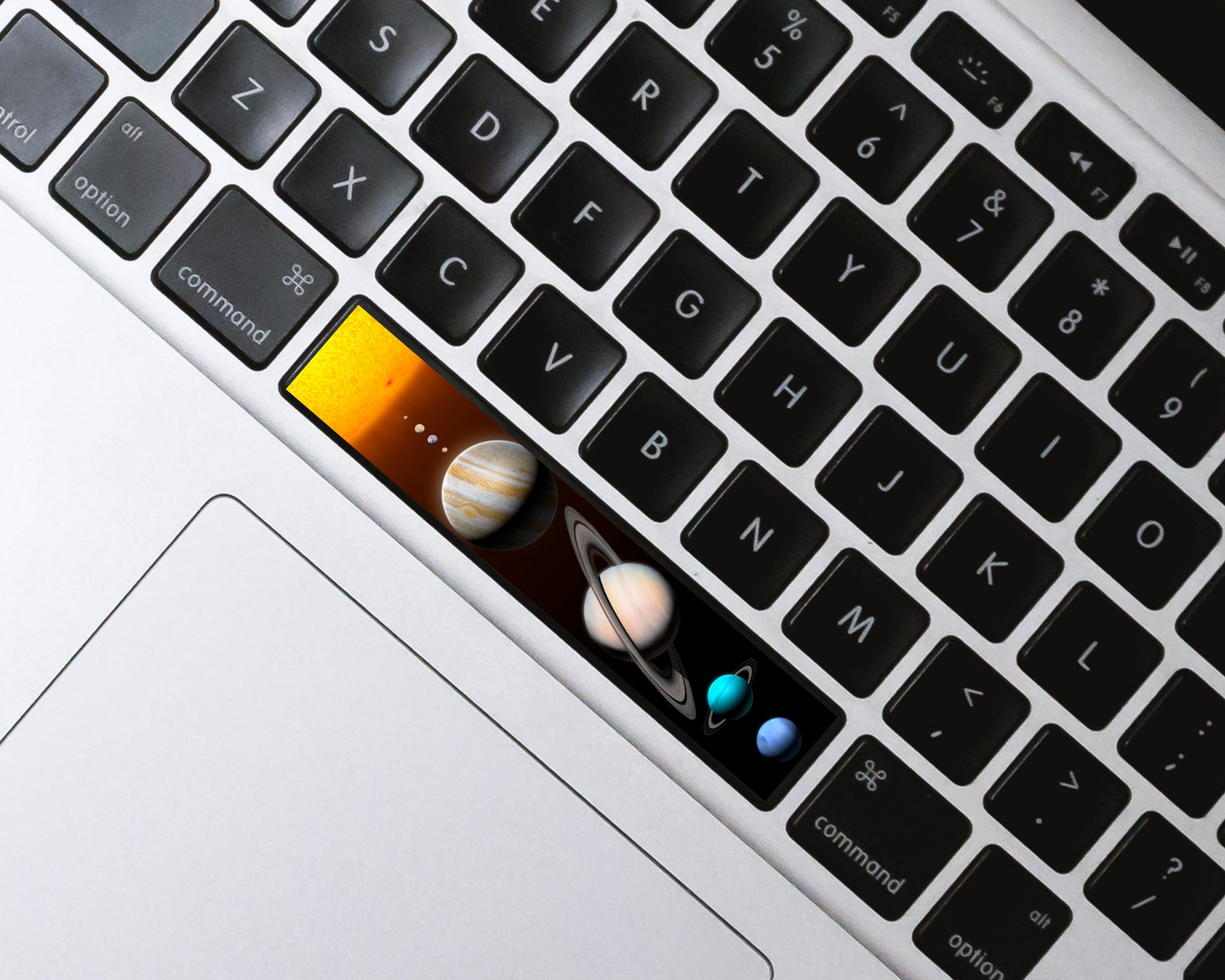 Spacebar Sticker Solar System Stickers Laptop Stickers - Etsy