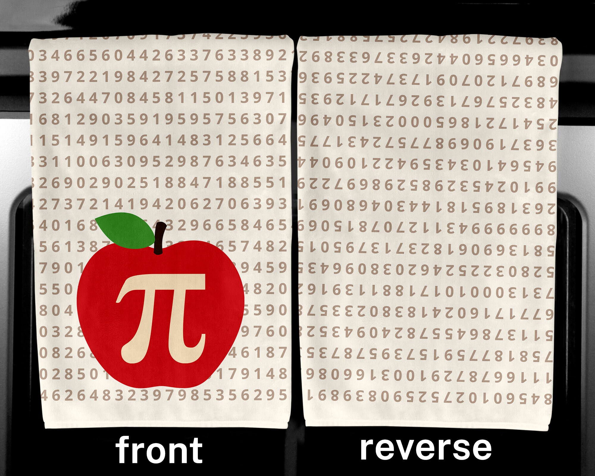 Apple Pi Tea Towel Math Classroom Decor Fall Decor Kitchen - Etsy