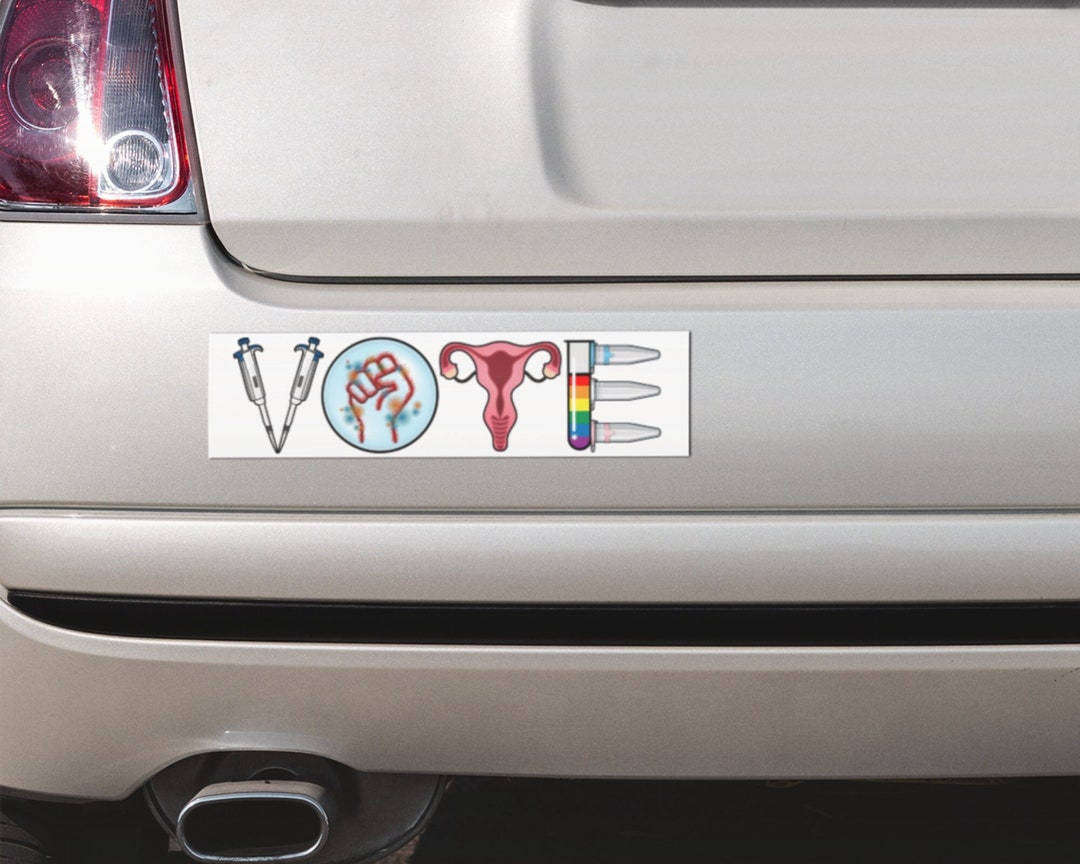 VOTE for Science, Equality and Diversity Bumper Sticker, Election 2024 ...