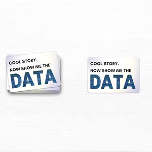 Data Science Sticker, Laptop Stickers, Holographic Vinyl Sticker, Water ...