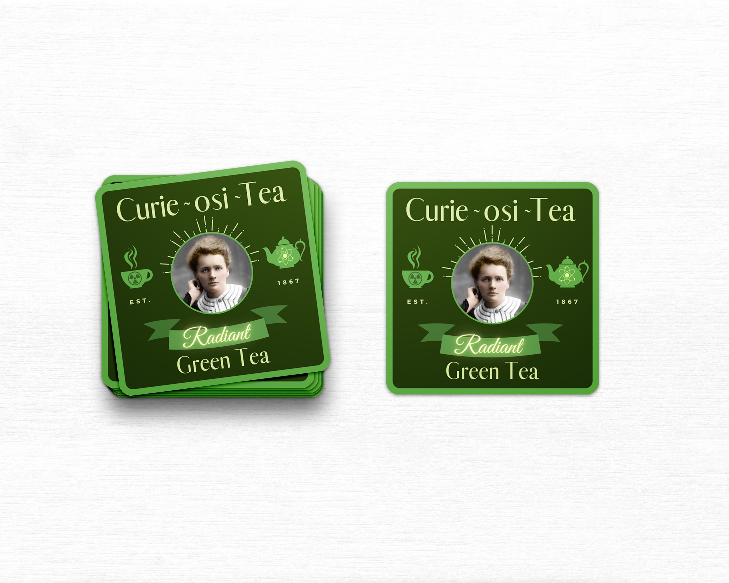 Marie Curie Sticker Women in Science Science Stickers - Etsy